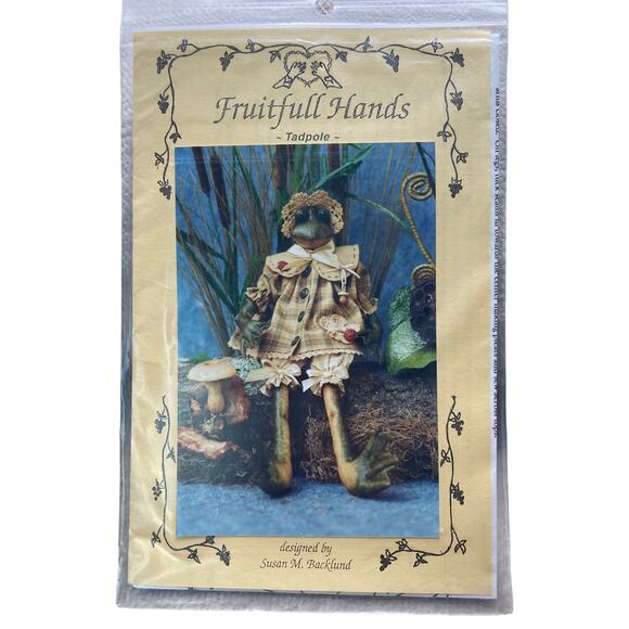 Fruitfull Hands | Office | Pattern 8 Baby Frog Tadpole Fruitfull Hands ...